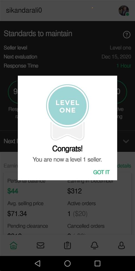 Sikandar Ali On Linkedin Alhamdulillah Promoted To Level One On Fiverr