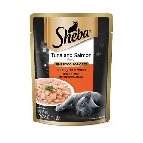 Sheba Pouch Tuna Salmon 70g Shopee Malaysia