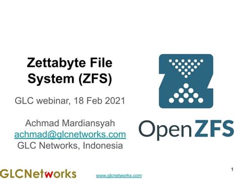 Zettabyte File System ZFS PPT