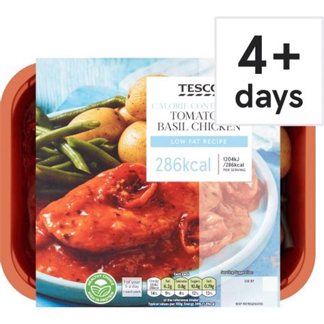 Tesco Calorie Controlled Tomato And Basil Chicken 380g Compare Prices
