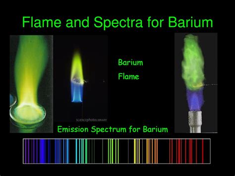 Barium Flame