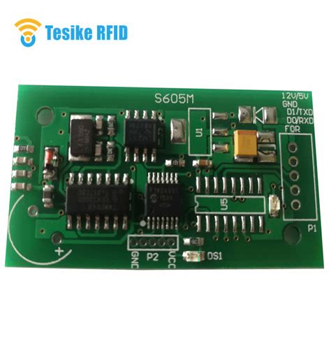 RS232 Communication 13 56MHz RFID Reader Module Support Read Only