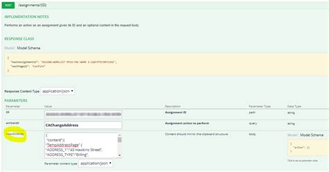 Pega API POST Assignments ID Submitting Data To An Assignment Support Center