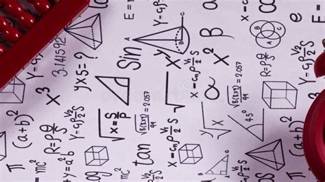 Science Calculation Physics Math And Chemisrty Formulas Background