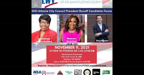 Press Advisory Aclu Of Georgia Supports Cobb County Board Of Elections