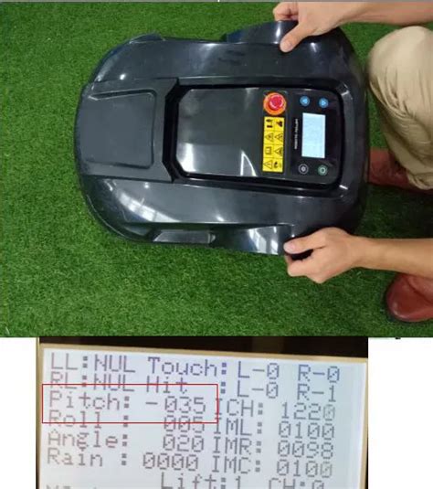 Robot Mower Gyro Sensors Pitch Roll Angle Detection Robot Mower Gyro Sensors Pitch Roll Angle Detection