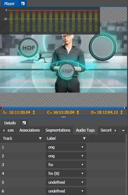 Using The Audio Overlay