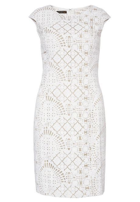 Witte Kanten Zomerjurk Mode En Stijl
