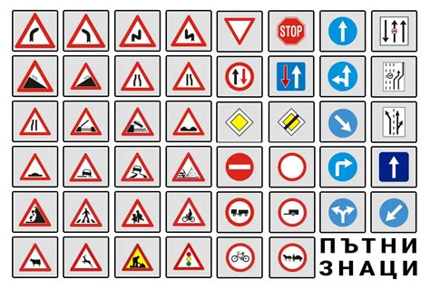 Пътни знаци значение Carinfo