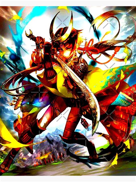 Anime Samurai Elf Ninja Poster For Sale By Skartgallery Redbubble