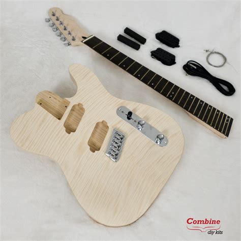 Combine Multiscale Tcs 6 String Diy Guitar Kit Combine Guitars