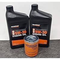 Amazon.com: Generac 5W-20 Full Synthetic Oil Change Kit 2 Quarts oil and Filter : Automotive