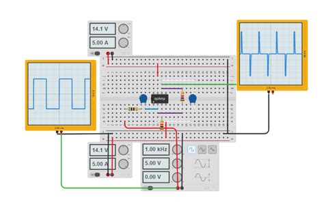 Circuit Design Practical Differentiator Tinkercad