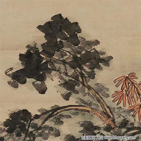 文伯仁国画 独钓图 高清大图下载 名画油画网