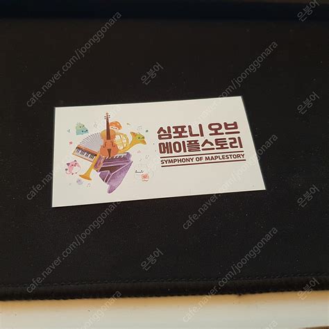 심포니 오브 메이플스토리 인게임 아이템의자 훈장 기타 티켓쿠폰이용권 중고나라