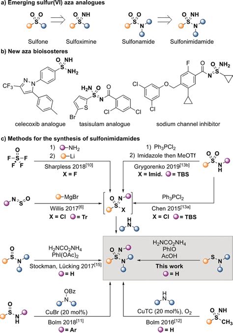 Potential Bioisosteres For Sulfones And Sulfonamides Examples Of