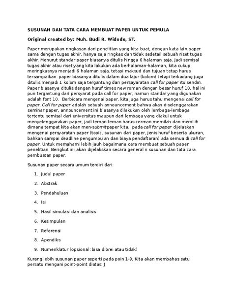 Cara Membuat Paper Kuliah Dari Pemilihan Topik Hingga