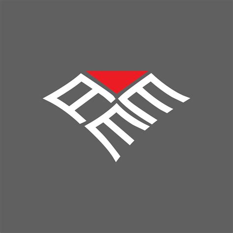 Amm Letter Logo Creative Design With Vector Graphic Amm Simple And