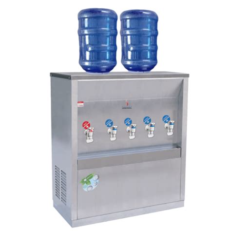 เครื่องกดน้ำเย็น 3 ก๊อก น้ำร้อน 1 ก๊อก แบบขวดคว่ำ