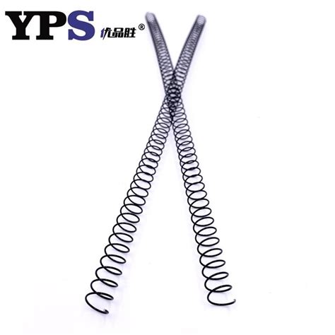 China Customized 8mm Black Metal Spiral Binding Coil Manufacturers