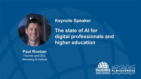 Keynote Speaker Q A Paul Roetzer Founder And CEO Of Marketing AI