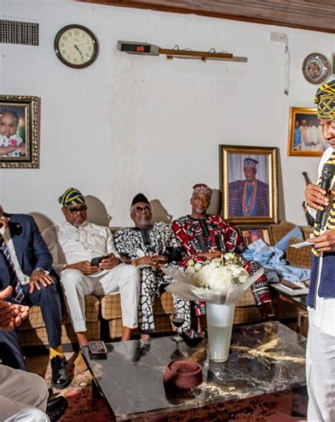 Condolence Visit Pa Ogunbanjo Icoba International