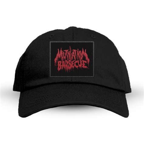 official mutilation barbecue logo hat massacre merch