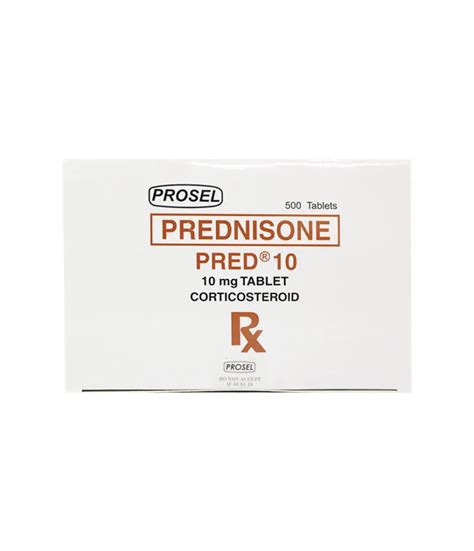 Pred 10 10mg Tablet Rose Pharmacy Medicine Delivery