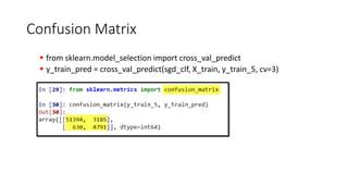 Lecture 12 Binary Classifier Confusion Matrix PPT