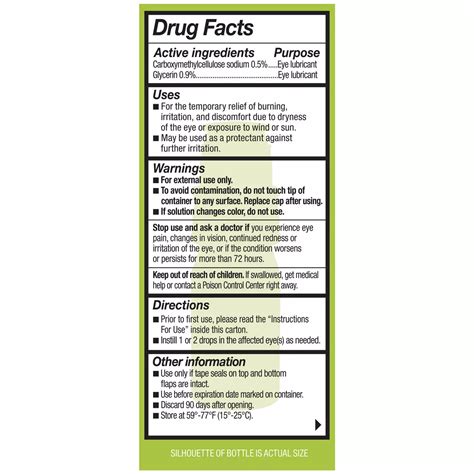 Refresh Relieva Pf Xtra Multidose Lubricant Eye Drops Shop Eye Drops And Lubricants At H E B