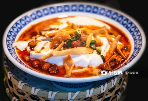四川乐山特色风味小吃乐山豆腐脑 图片 轩视界