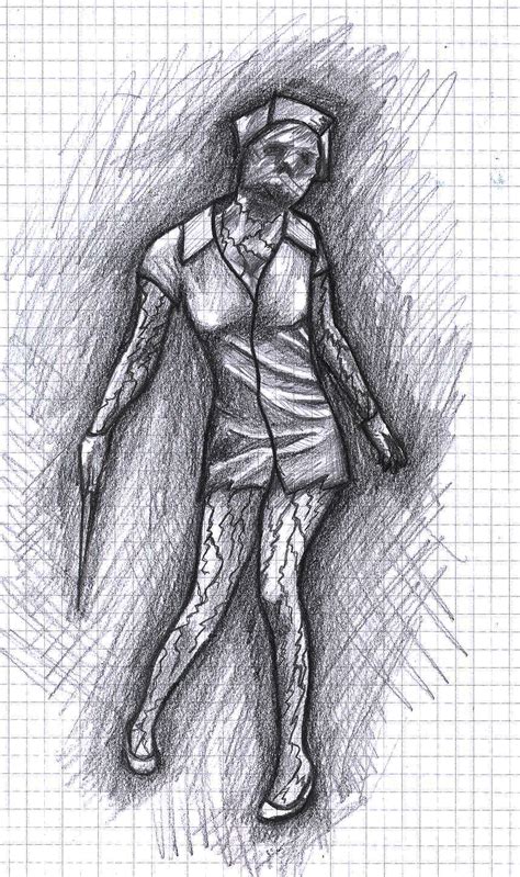 Silent Hill Nurse Sketch By 12ockstar On Deviantart