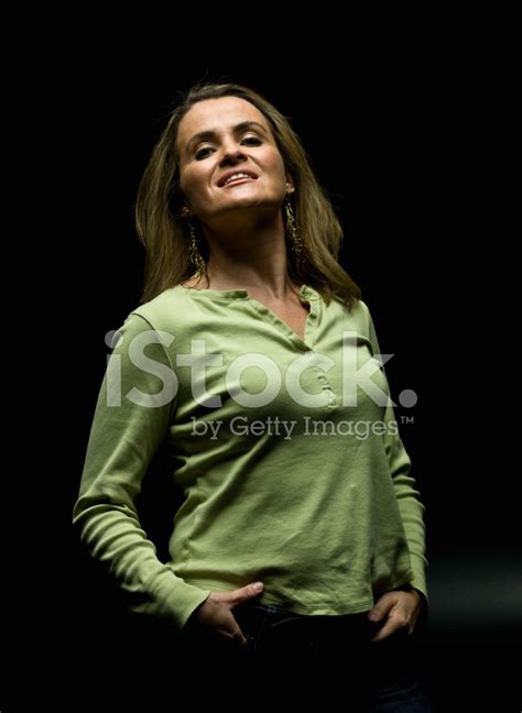 Forty Something Housewife Posing Stock Photo Royalty Free Images FreeImages