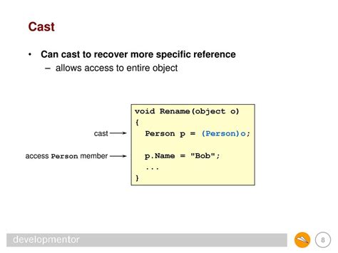 Object Object Programming C Developmentor Inc Ppt