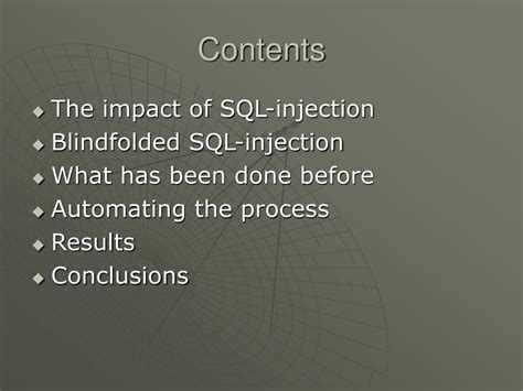 Ppt Automated Estimation And Evaluation Of Sql Injection Vulnerabilities Powerpoint