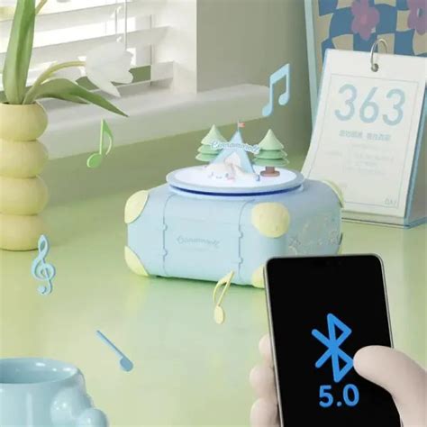 Cinnamoroll Kuromi Sleep Aid Music Light Bluetooth Speaker Kuromi Box