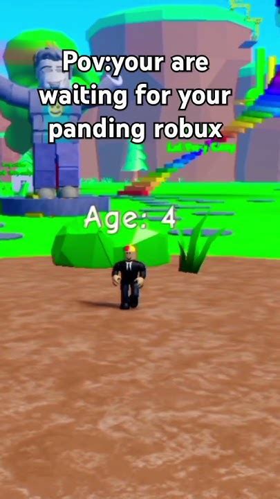 Povyour Are Waiting For Your Panding Robux 😭 Funny Robux Panding Shorts Youtube