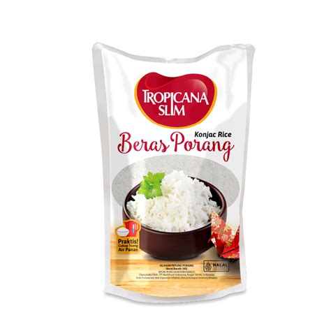 Tropicana Slim Beras Porang Instan 1000 G Nutrimart