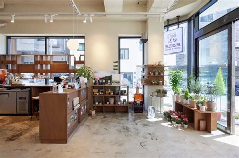 화이트and우드톤 50평 디저트카페 인테리어 분당 대장동