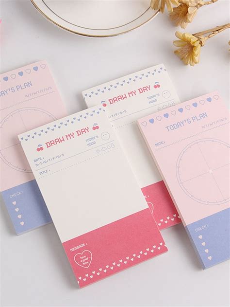Random Plan Memo Pad Pack