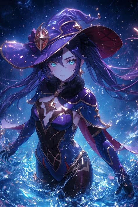 Mona Genshin Impact By Albedoaianime On Deviantart