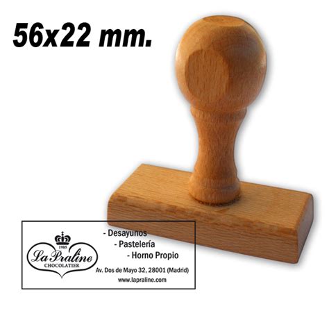Sello De Caucho 56x22 Sellador Para Oficinas Empresas