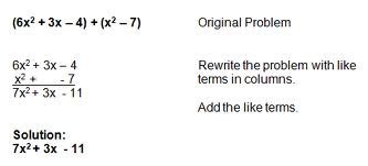 Adding Polynomials Steps Examples Study Com Adding Polynomials Steps Examples Study Com