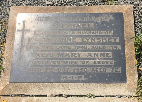 Michael Lynskey 1874 1948 Find A Grave Memorial