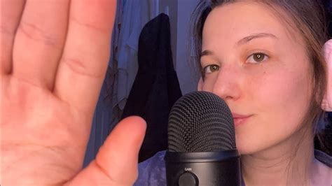 ASMR Tingly Trigger Words Mouth Sounds Face Touching YouTube