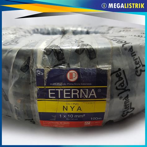 Jual ETERNA KABEL NYA MM METER KABEL LISTRIK KAWAT X MM ENGKEL X MM