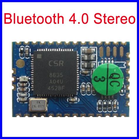 Bluetooth 4 0 Stereo Audio Module Control Chip Csr8635 Stereo Bluetooth