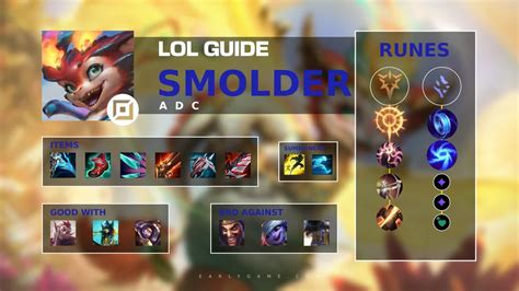Lol Guía De Smolder El Dragoncito Flamante Earlygame