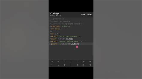 Swap Two Numbers Without Using Third Variable In C Codingprogramming Coding Lifecodecapsoole