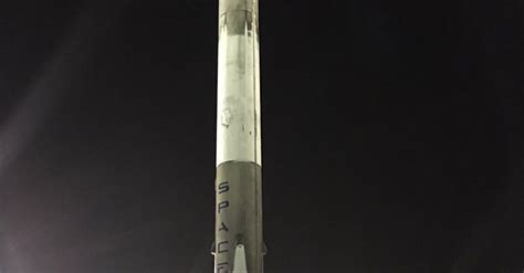 Saocom 1a Falcon 9s First Stage Returned To Land At Spacexs Landing